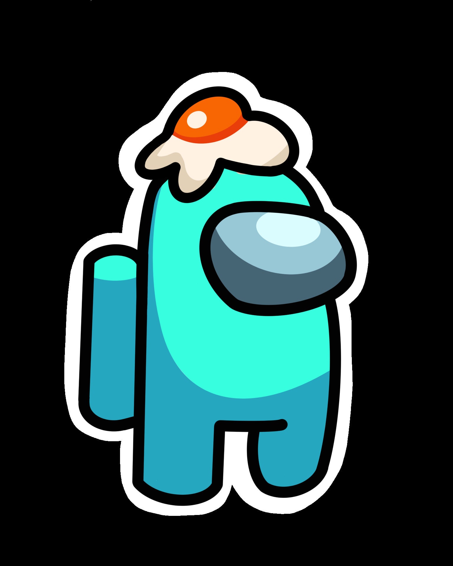 Imposter Among Us Sticker