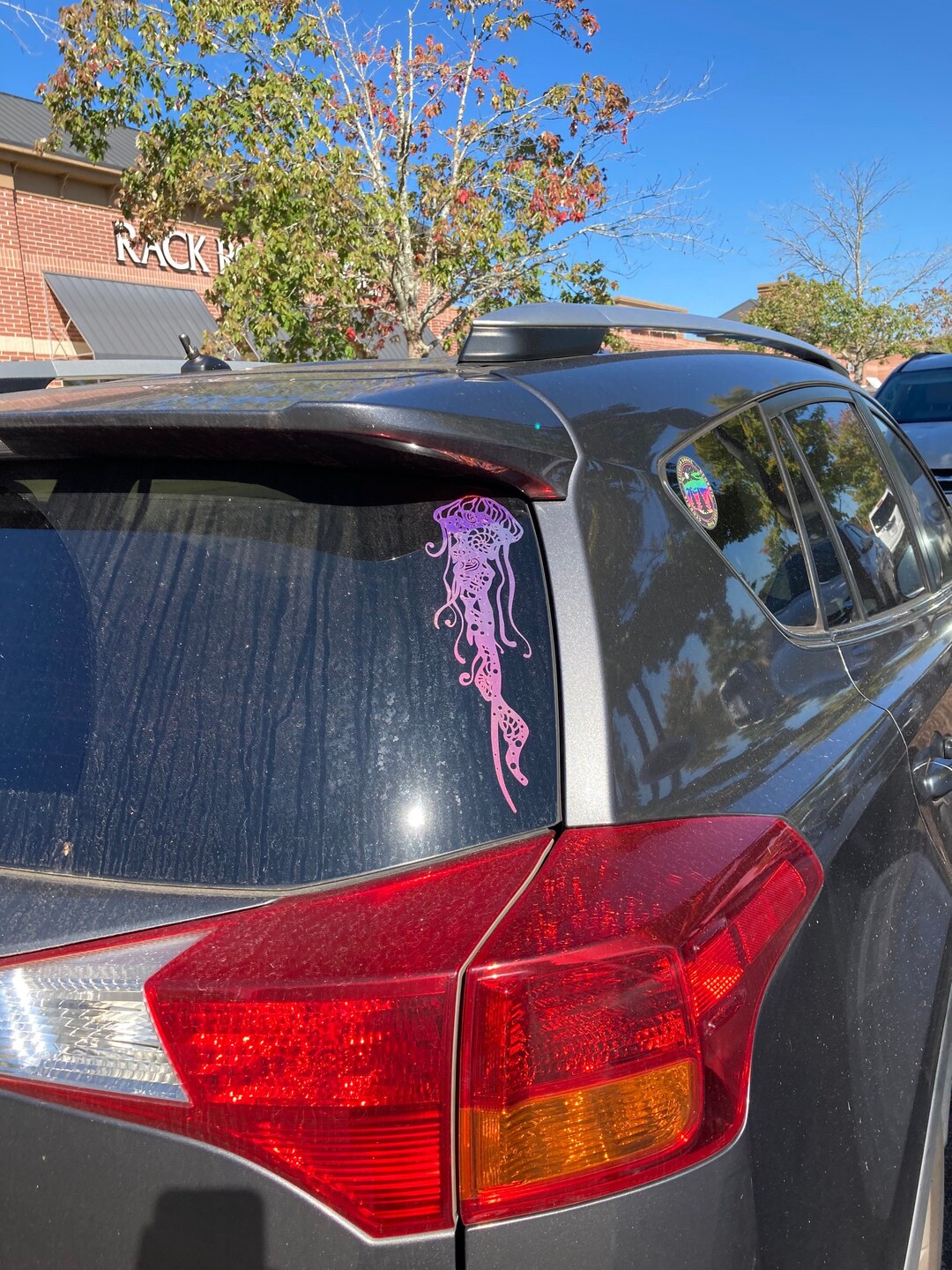 Jellyfish Car Decal - Etsy