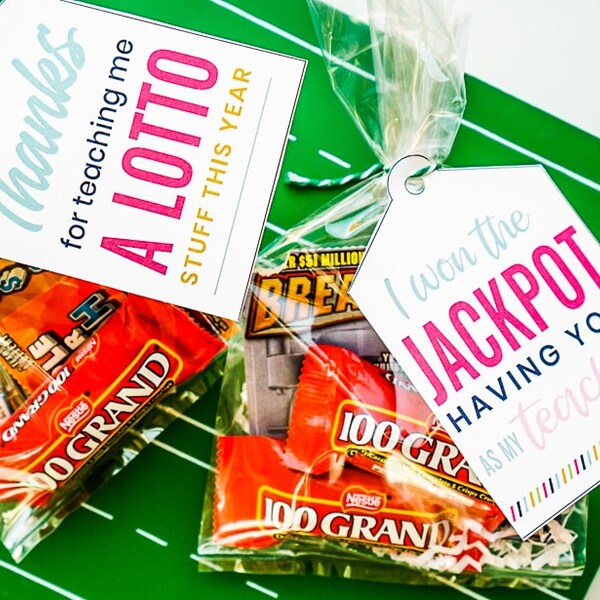 Teacher Appreciation Lottery - Etsy