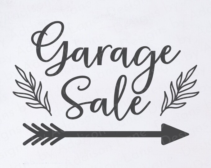 Yard Sale Sign File Digital Download - Etsy Canada