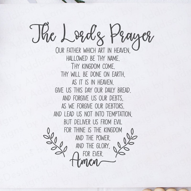 Our Father - Etsy