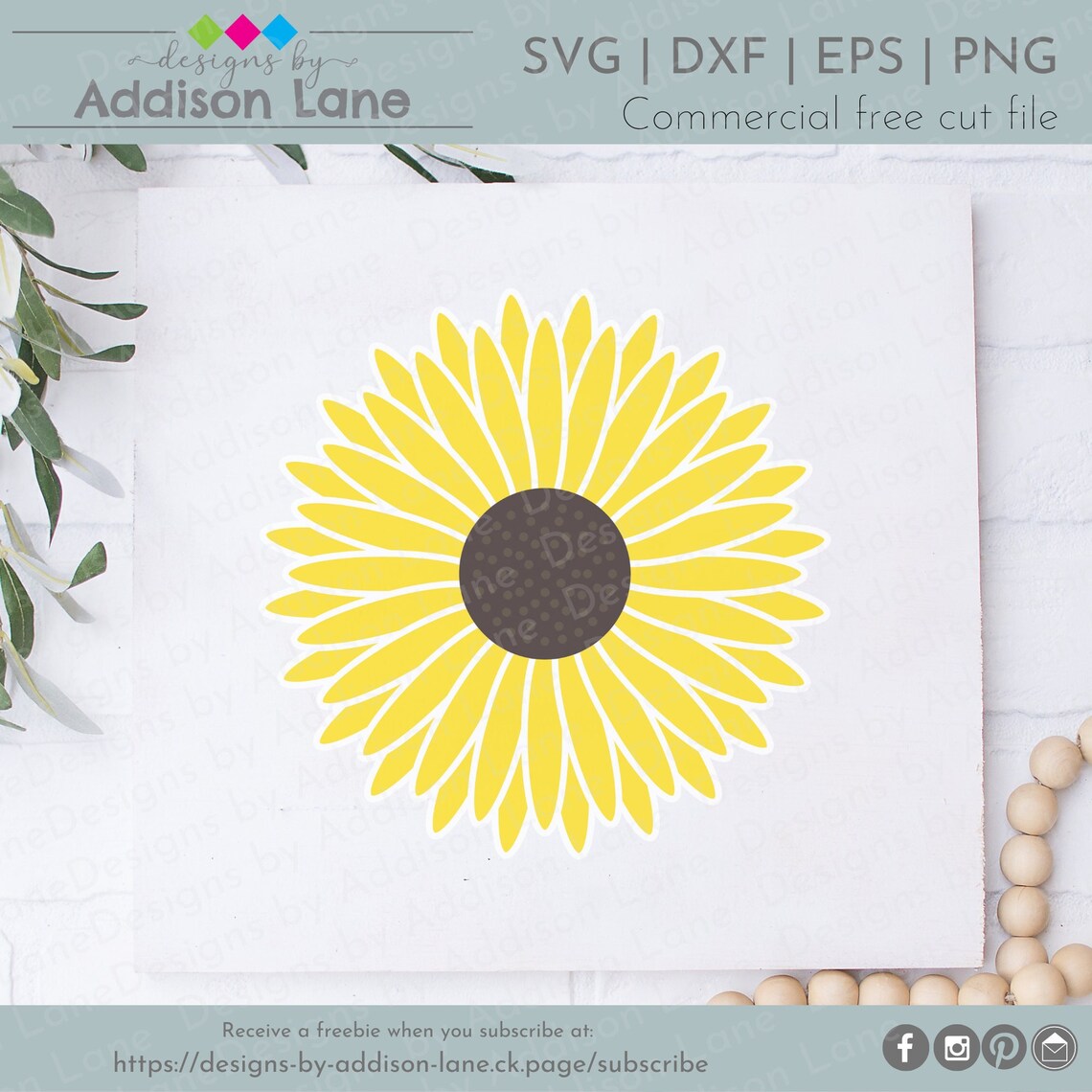 Sunflower SVG Sunflower File SVG Sunflower Flag SVG Sunflower Stencil ...