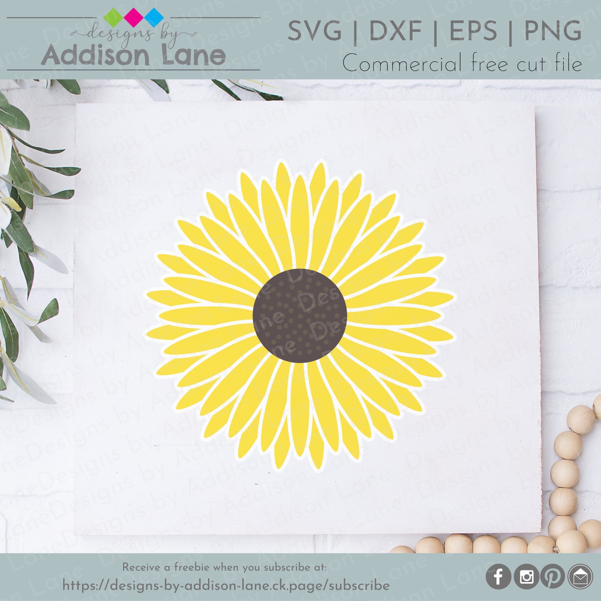 Sunflower SVG Sunflower File SVG Sunflower Flag SVG Sunflower Stencil ...
