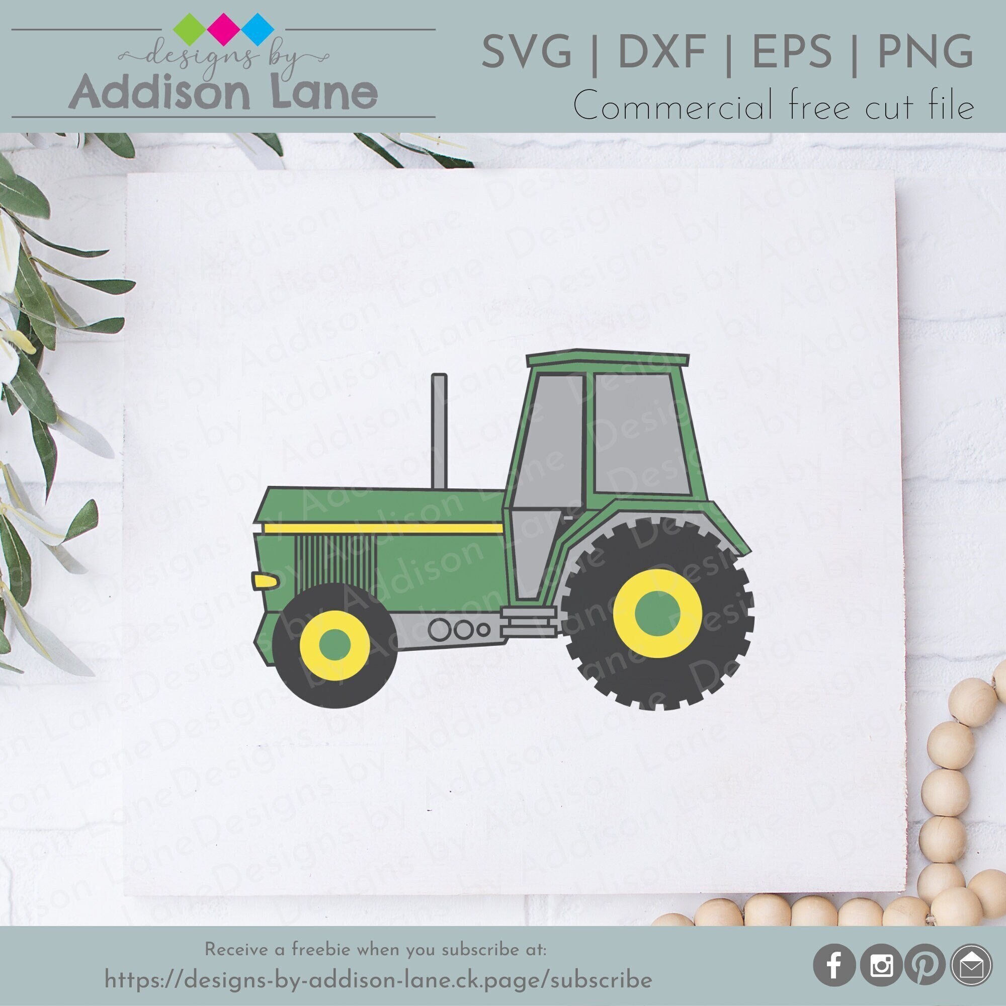 Tractor SVG Tractors SVG Farm Tractor SVG Farm Svg Tractor Cut File Svg ...