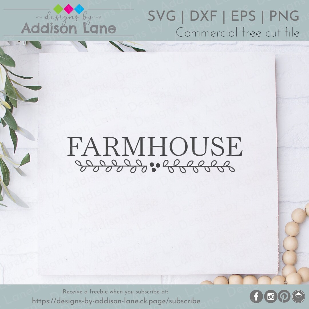 Farmhouse SVG - Farmhouse Sign SVG - Farmhouse Home Decor SVG ...