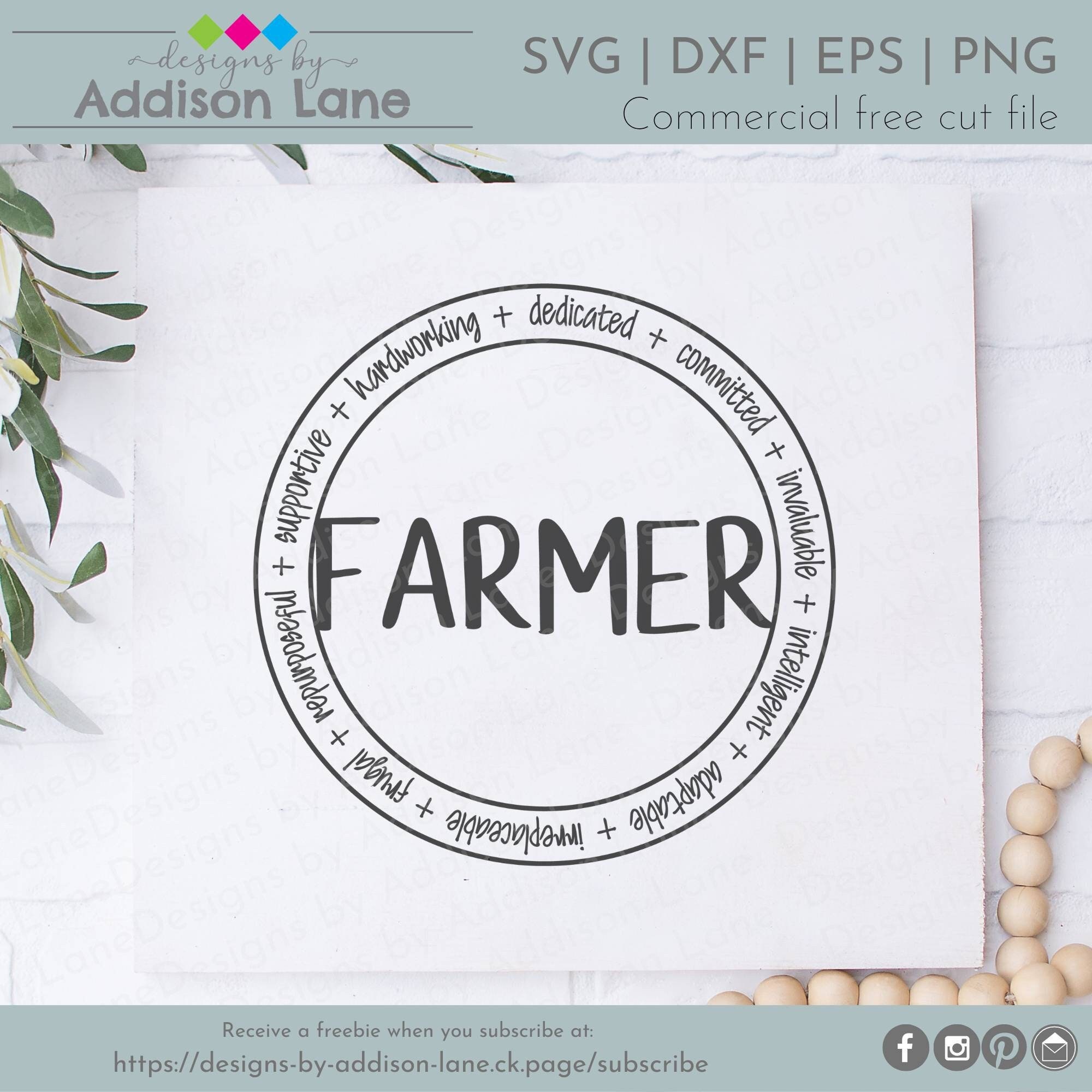 Farmer SVG Support Your Farmer SVG Farmer Cut File SVG Agriculture Svg ...