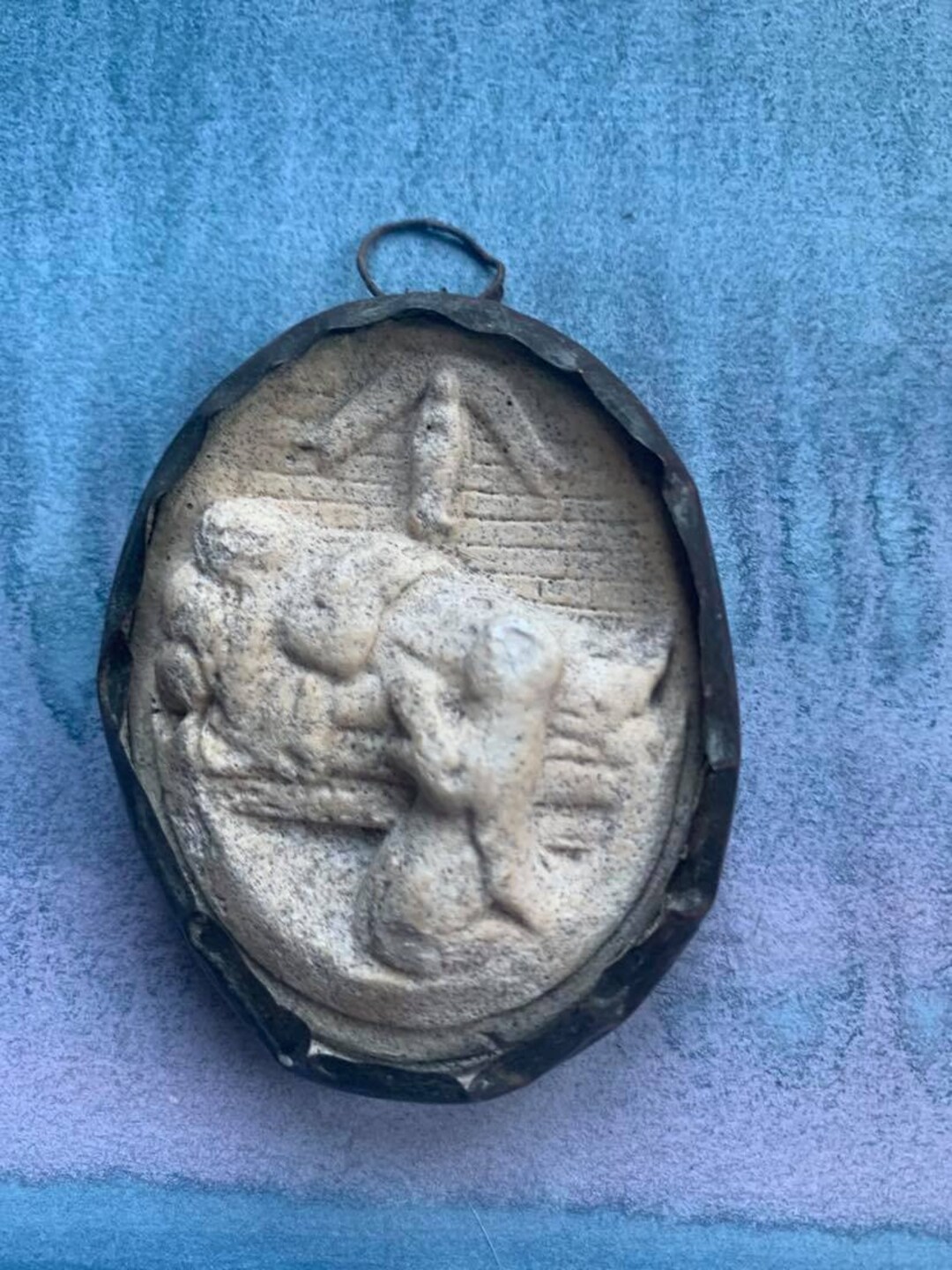 French Antique Religious Relic Reliquary Reliquaire Holy Christ Our ...