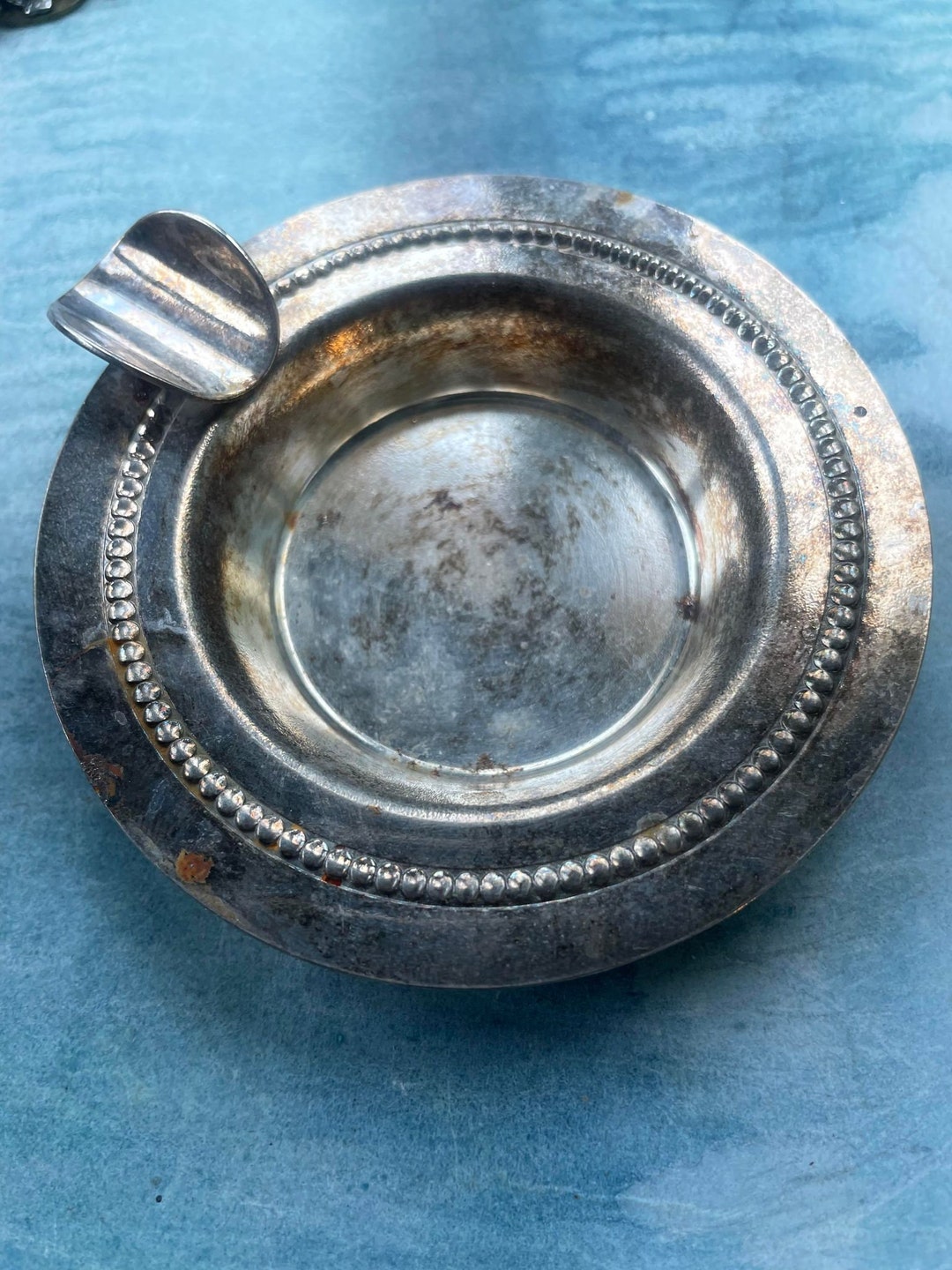 French Vintage Small Lovely Ashtray Tray Ornate Hand Made Ash Tray ...