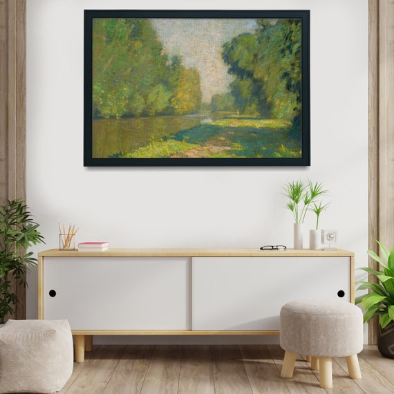 Prints Instant Digital Download Vintage Oil Painting Art Landscape Easy ...