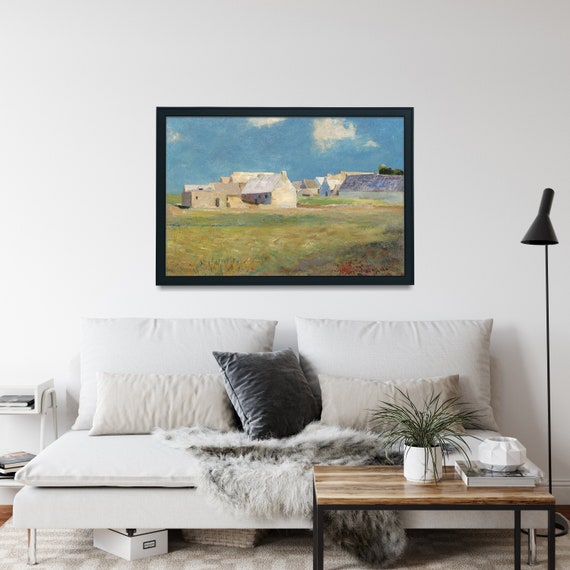 Wall Décor Wall Hangings Prints Breton Village Instant Digital Download ...