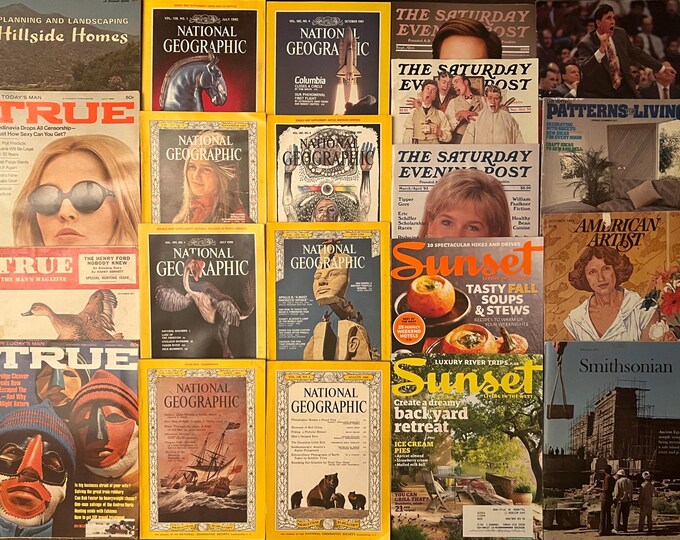 5 Craft Magazines Lot, Junk Journal, Collage, Mixed Media, Random Pick ...