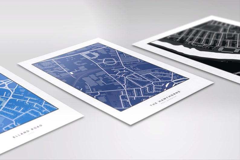 The Hawthorns Stadium Dotted Map - West Bromwich Albion Football Poster ...