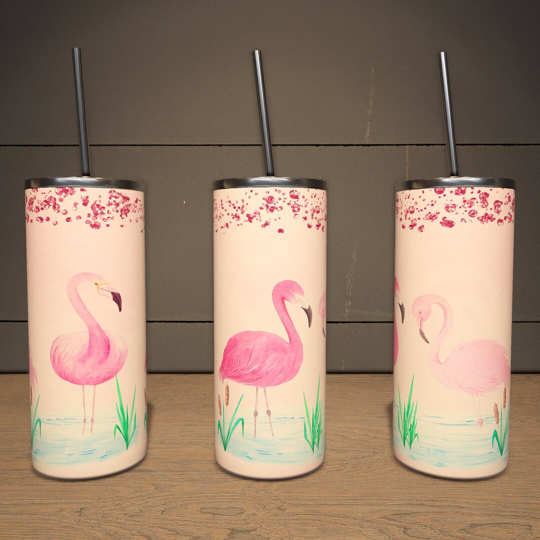 Flamingo Wrap Clipart Image - Etsy