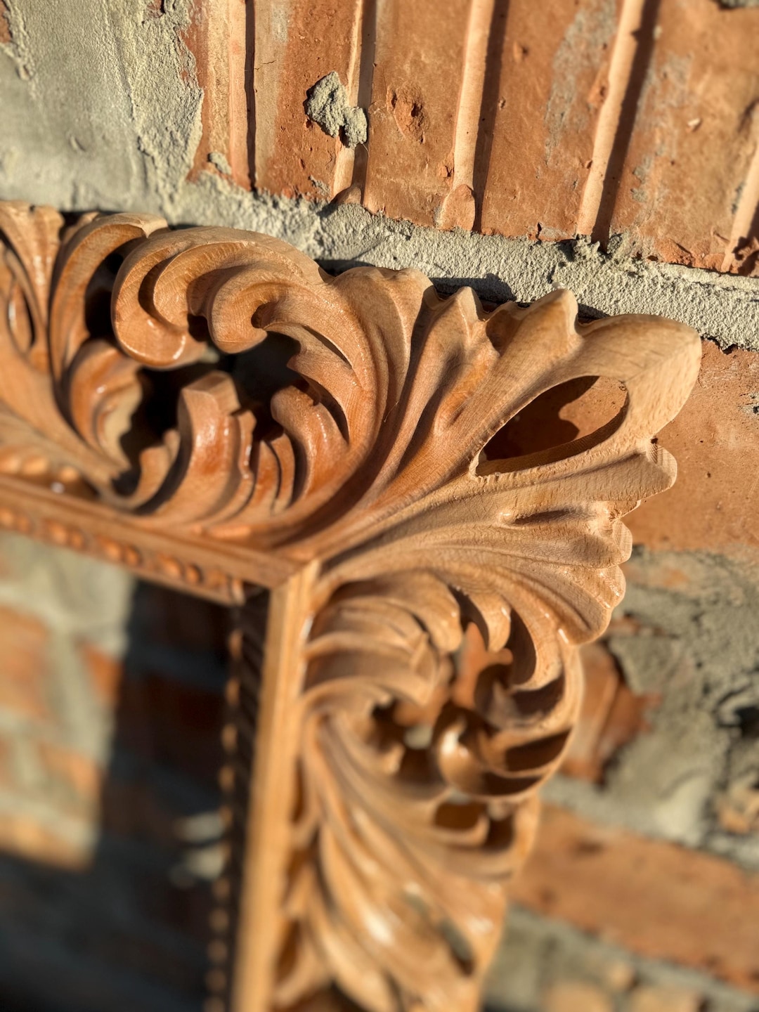 Hand-carved Baroque Wood Frame – Ornate Vintage Style Wall Decor ...