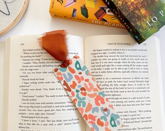 Leopard Print Bookmark - Etsy