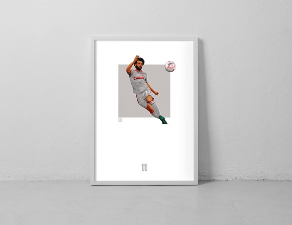 John Barnes Liverpool FC Fan Gift Icon Legend #10 El Football Minimal ...