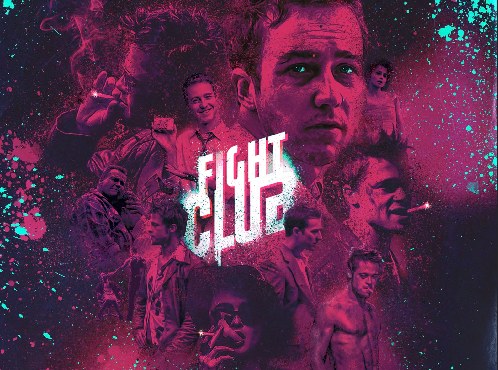 Fight Club 1999 A4 Movie Poster Art Print - Etsy