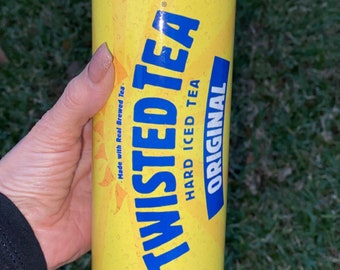 Twisted Tea Can or Bottle Label Twisted Tea Tumbler PNG Twisted Tea ...