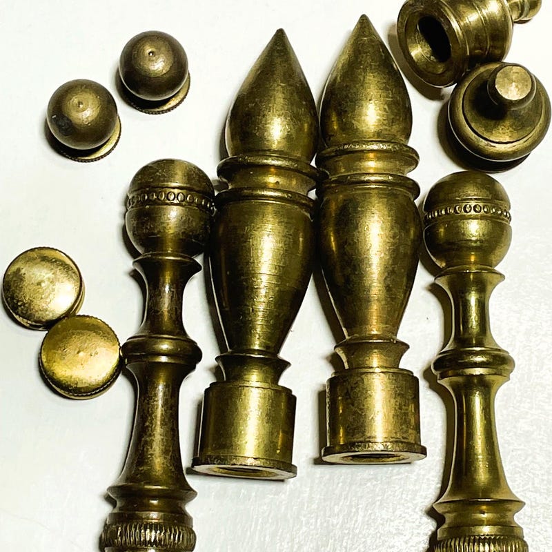 Brass Finials - Etsy