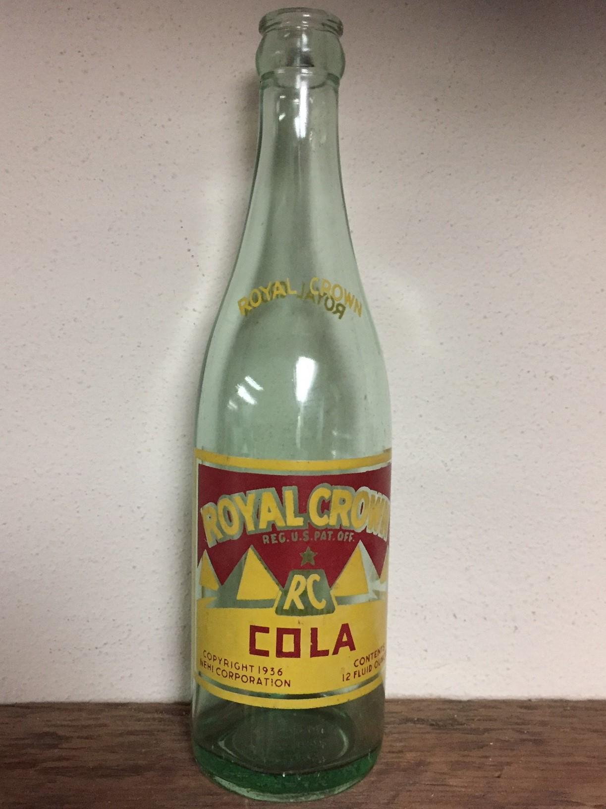 Vintage 1952 RC Cola Bottle - Etsy