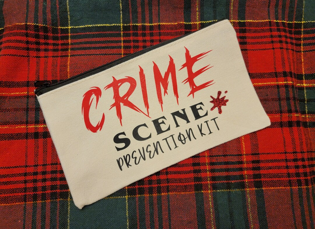 Crime Scene Prevention Kit Pouch-teen Period Kit-period Kit Pouch-young ...