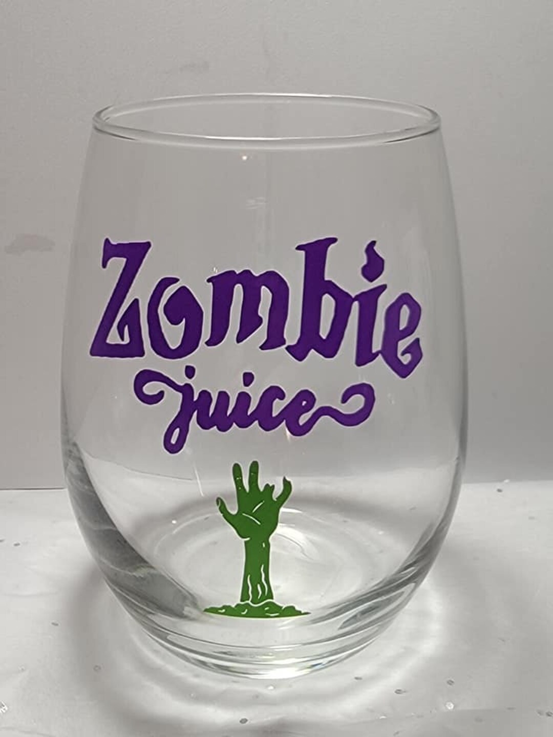Zombie Juice Glass - Halloween Glass - Scary Glass - Horror Glass ...