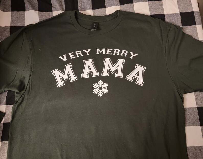 Very Merry Shirt-very Merry Mama-very Merry Dada-very Merry Matching ...