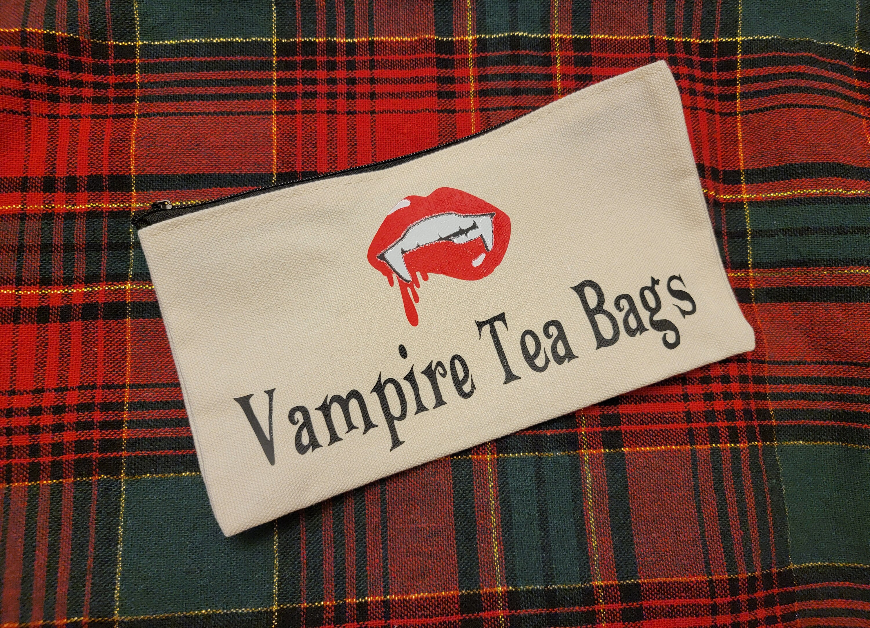 Vampire Tea Bags-time of the Month-teen Period Kit-period Kit Pouch ...