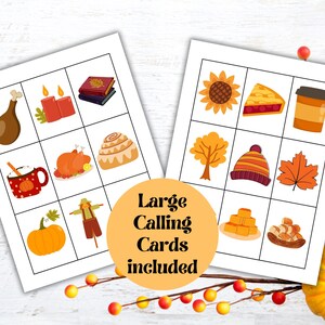 Thanksgiving BINGO, Thanksgiving Game, Printable Thanksgiving Game ...