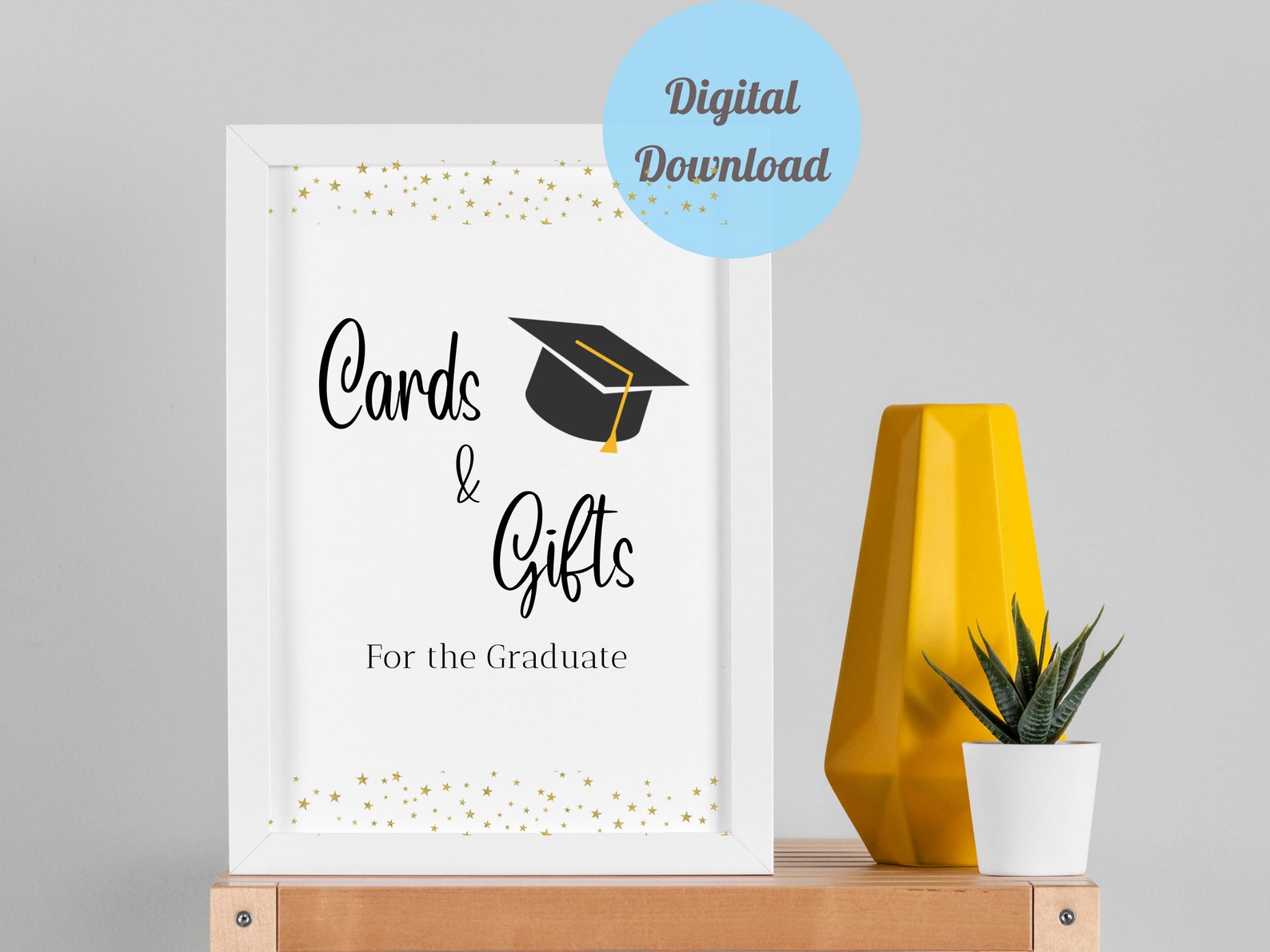 Graduation Sign Graduation Party Sign Cards and Gifts Sign | Etsy