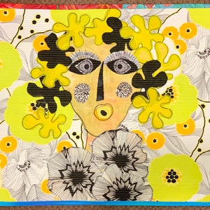 Freddy Moran Original Art: "lorene", One-of-a-kind - Etsy