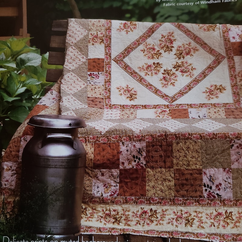 Romantic Quilt - Etsy