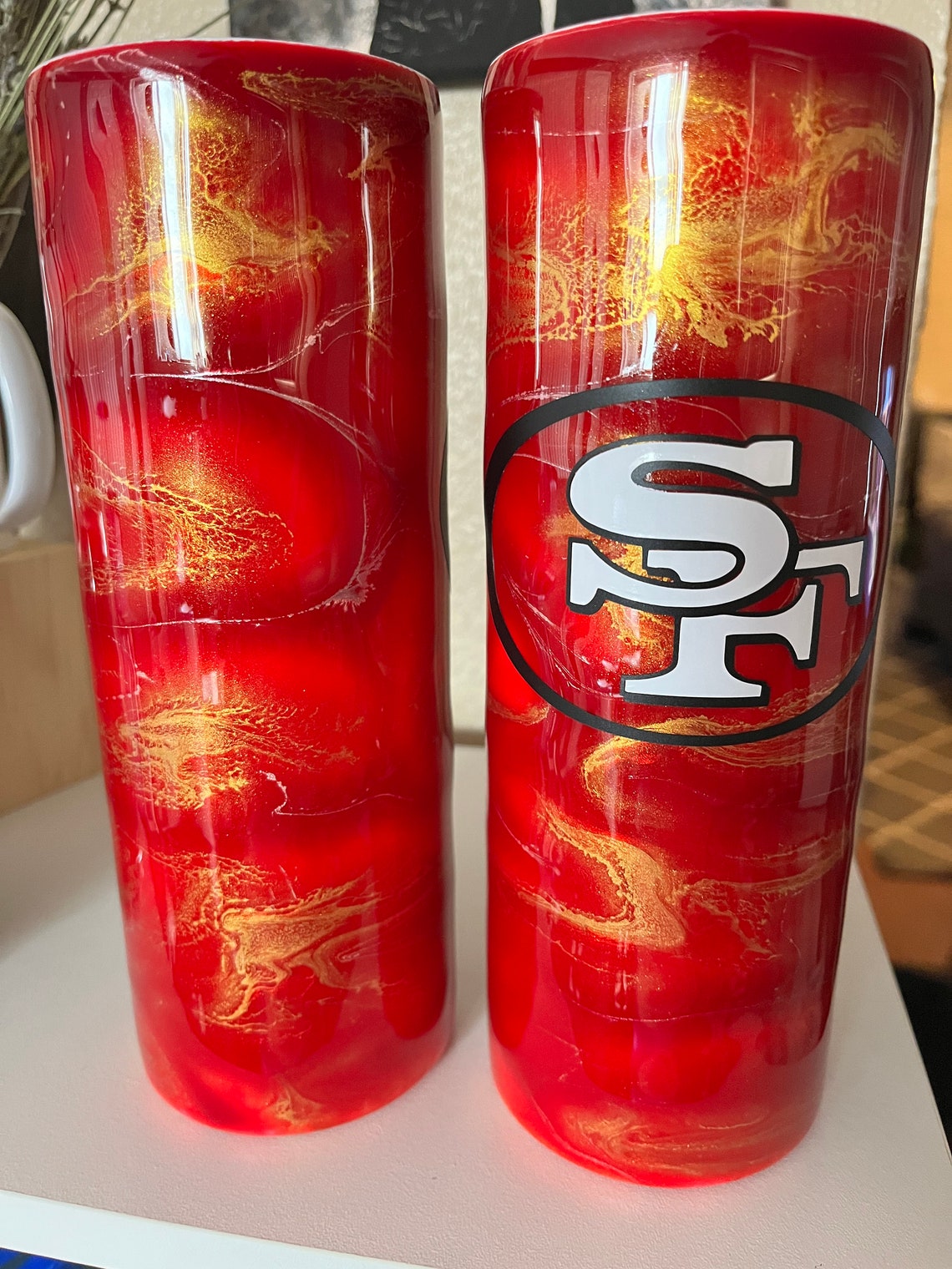 20oz 49er Tumbler With Straw and Cleaner - Etsy