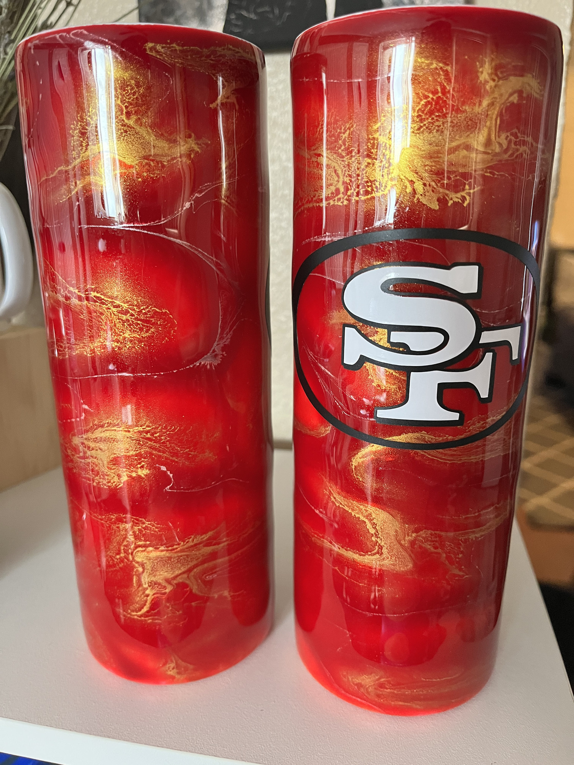 20oz 49er Tumbler With Straw and Cleaner - Etsy
