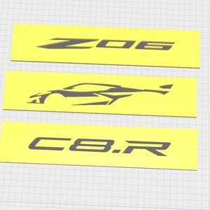 Corvette C8.R Jake Pack - Etsy