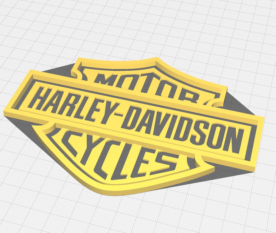 Harley Logo for 3D Printing - Etsy