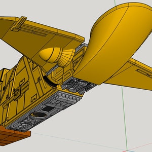 Star Wars - Hounds Tooth Ship (bossk Bounty Hunter) 3D PRINT FILE - Etsy