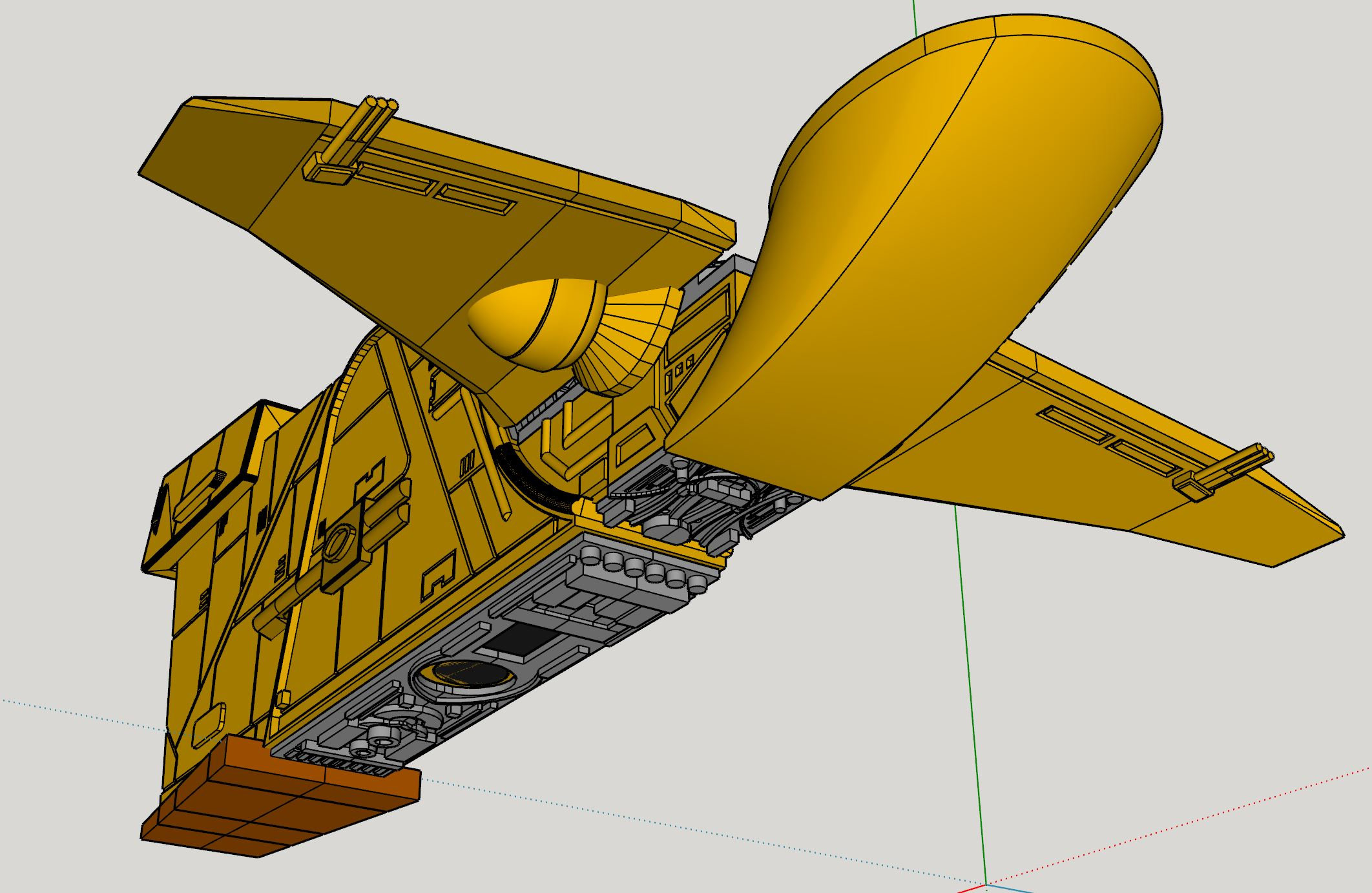 Star Wars - Hounds Tooth Ship (bossk Bounty Hunter) 3D PRINT FILE - Etsy