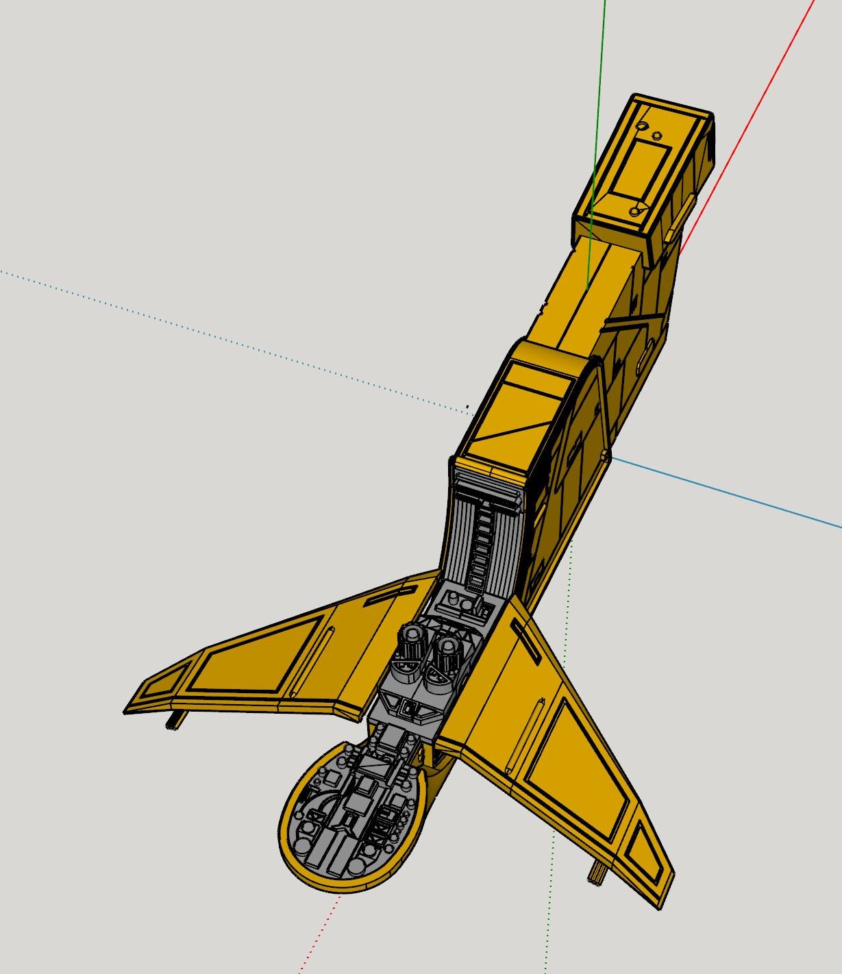Star Wars - Hounds Tooth Ship (bossk Bounty Hunter) 3D PRINT FILE - Etsy