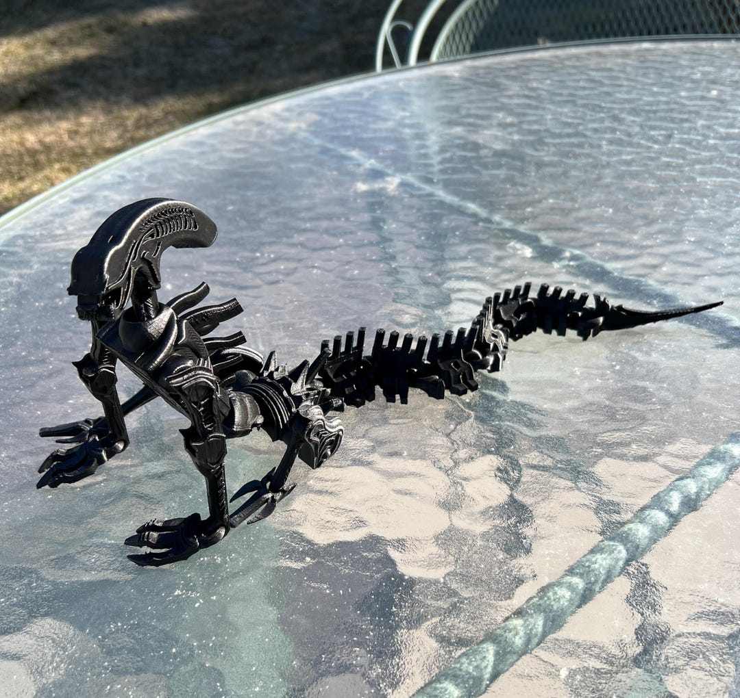 Alien Xenomorph Articulated Dragon - Etsy