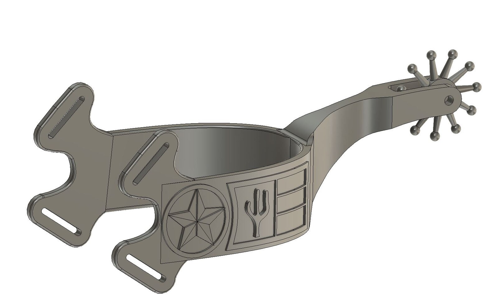 Fallout Ghoul Belt Buckle & Spurs 3D Print File - Etsy UK
