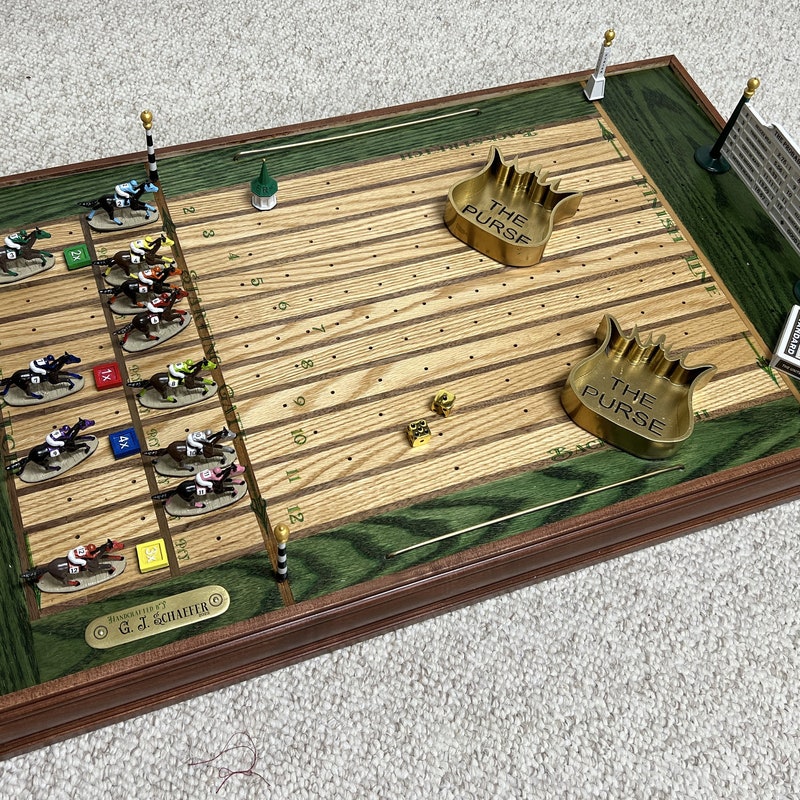 Horse Racing Game Board - Etsy