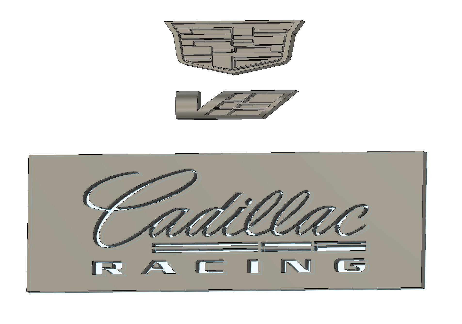 Cadillac Racing Logos - Etsy