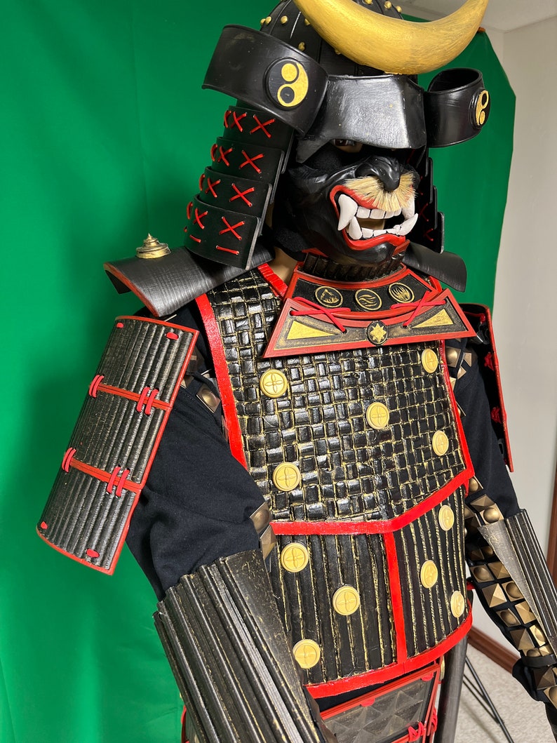 Samurai Armor Cosplay 3D Printing Kit - Etsy