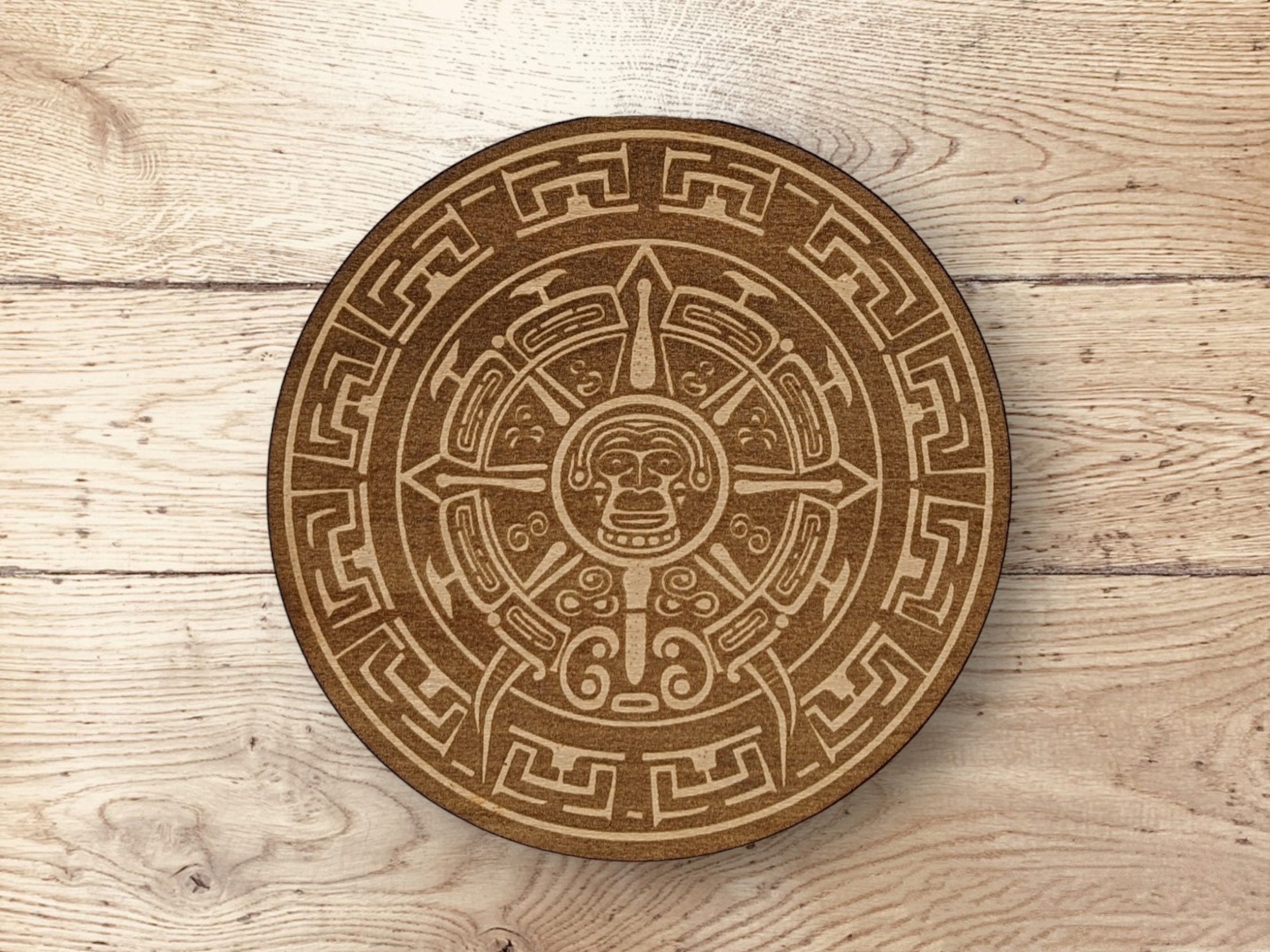 PSD Aztec Design Files Laser Engraved Coaster Templates Commercial Use ...