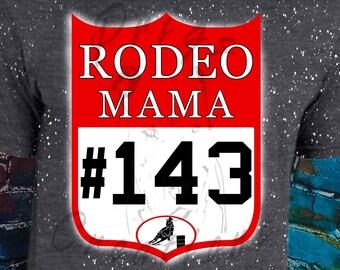 Rodeo Back Number - Etsy