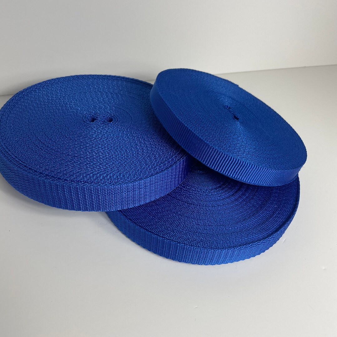 20mm Polypropylene Royal Blue Webbing Lightweight Webbing for - Etsy