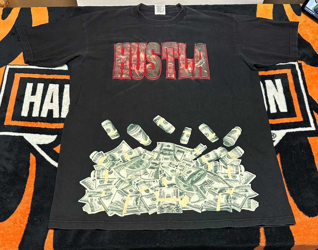 Y2K 2000s Hustla Money Tupac T Shirt Size Adult XXL 2XL Tall - Etsy
