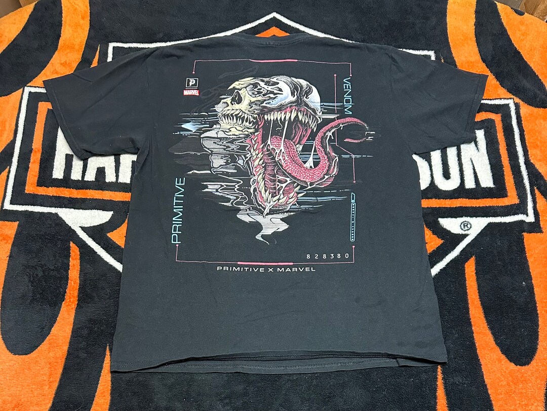 Primitive X Marvel Venom T Shirt Size Adult Large - Etsy