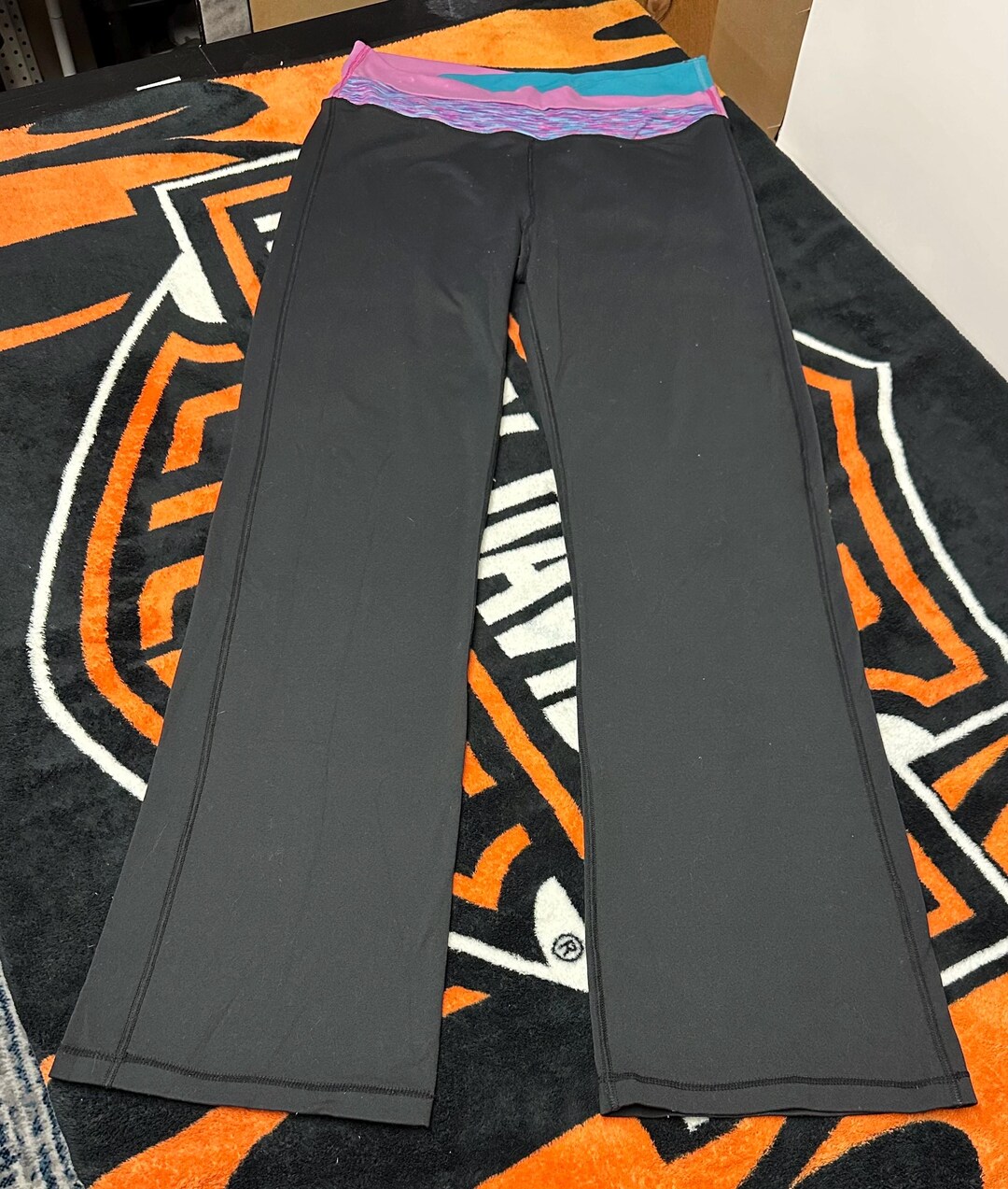 Y2K 2000’s Lululemon Low Rise Flare Leg Leggings Tights Pants Size Women’s 8 - Etsy